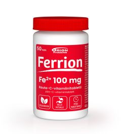 FERRION 100 MG 50 tabl - Tammiston Uusi Apteekki